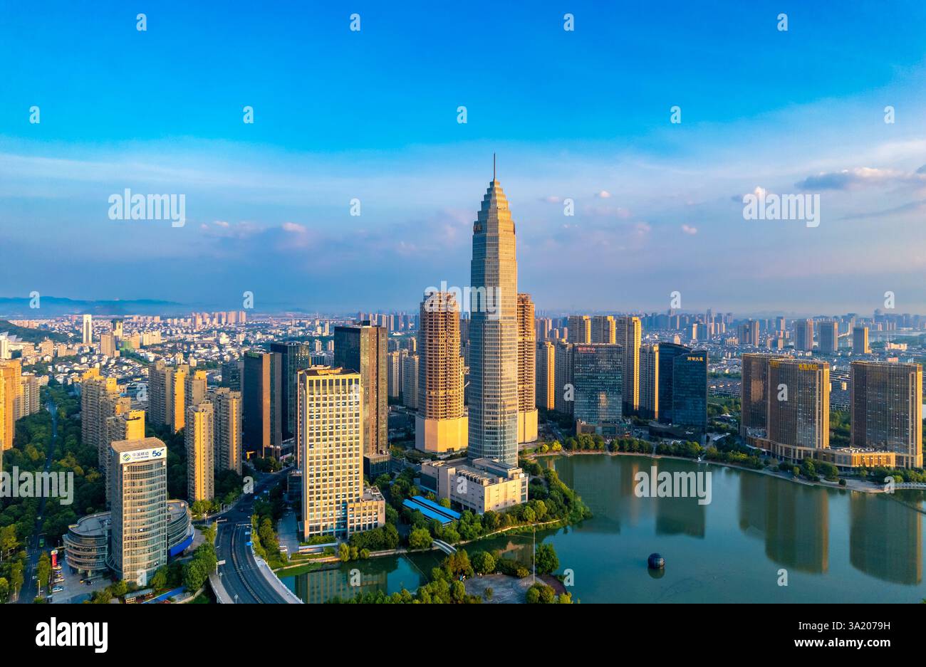 City scenery of Shaoxing City, Zhejiang Province, China Stock Photo - Alamy