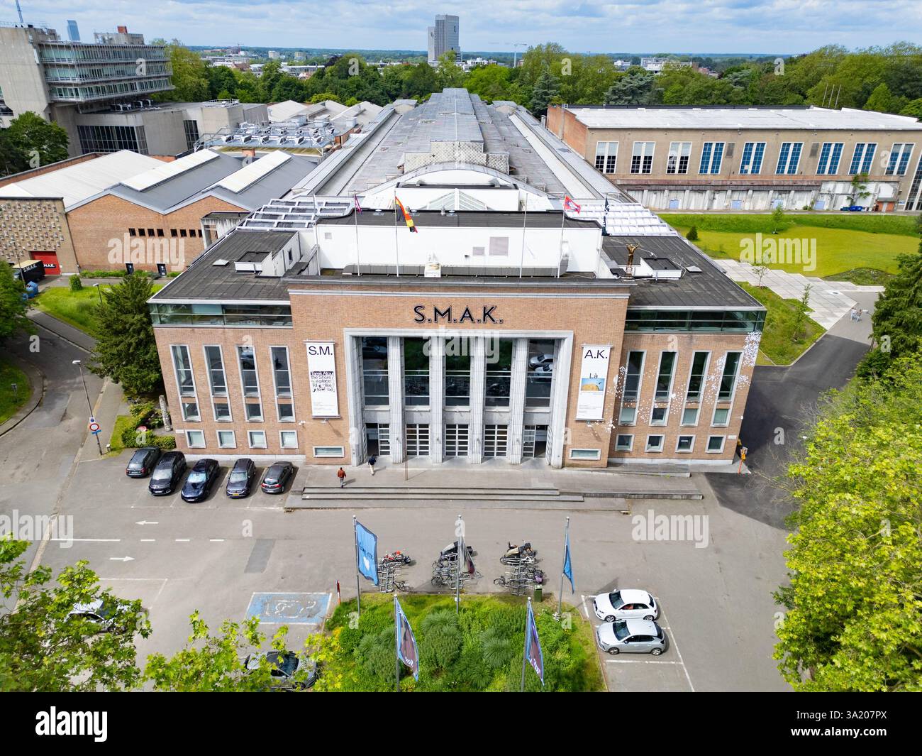 SMAK - Municipal Museum of Contemporary Art, Ghent, Belgium Stock Photo ...