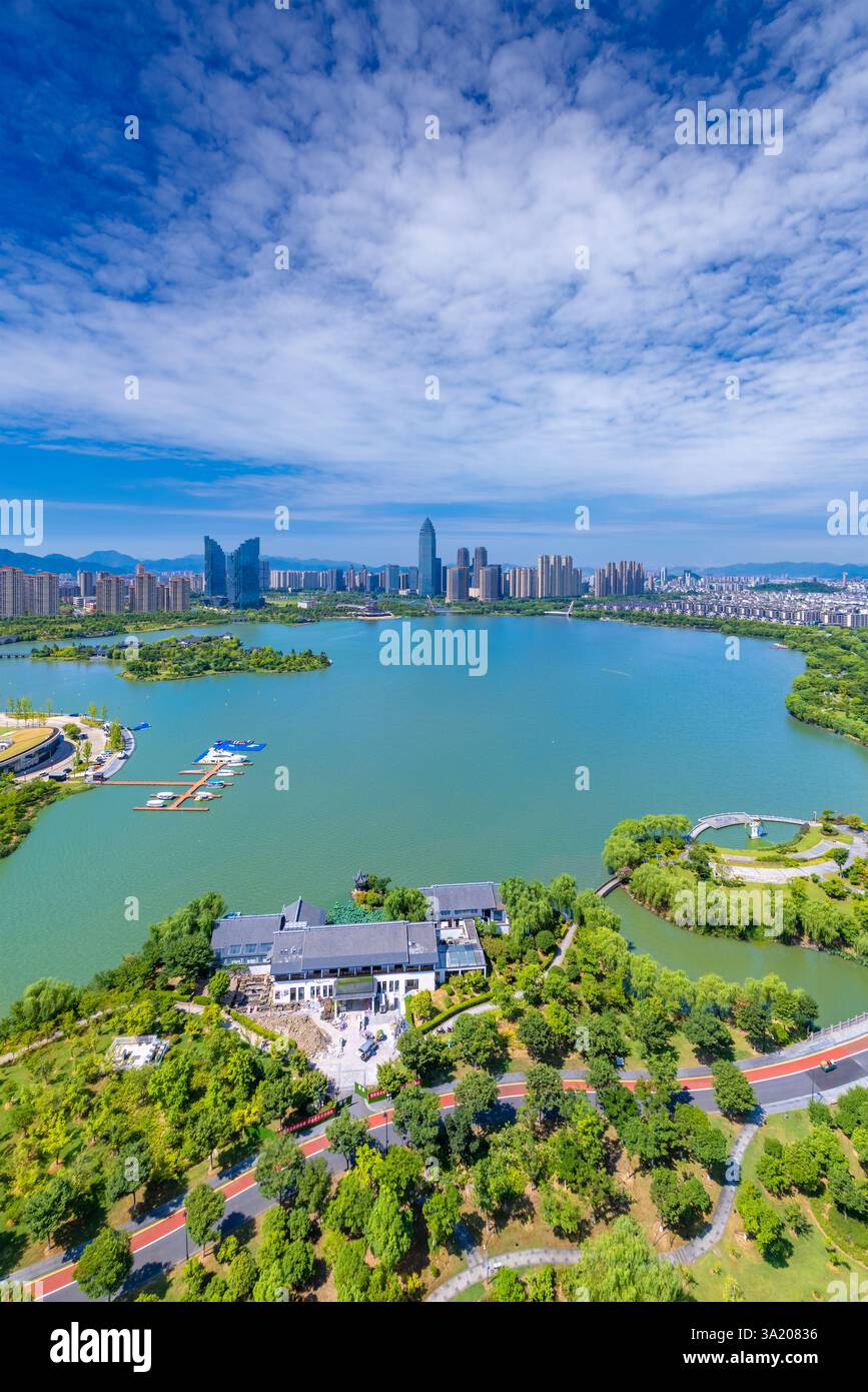 Didang Lake Park, Shaoxing, Zhejiang, China Stock Photo - Alamy