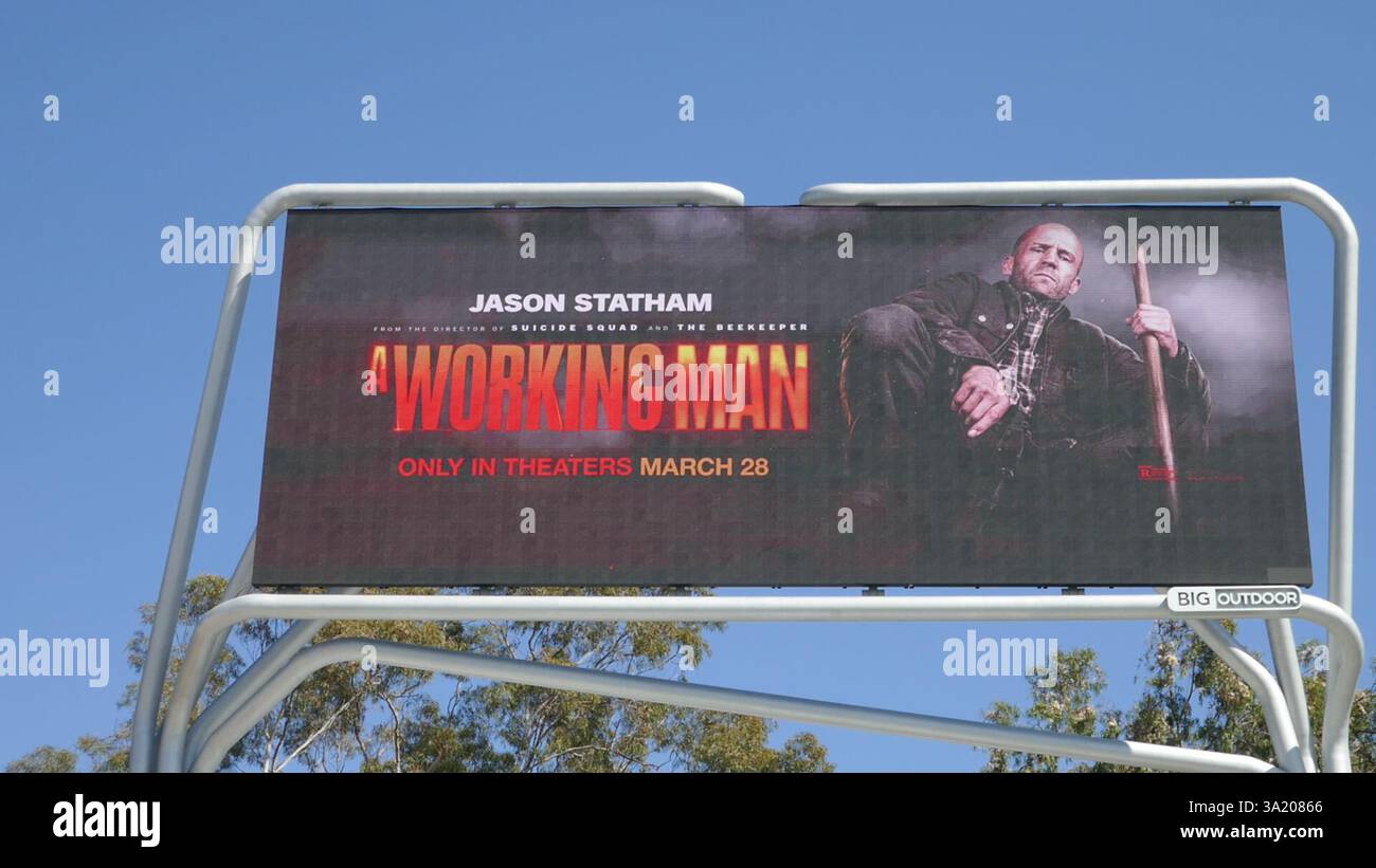 Los Angeles, California, USA 10th March 2025 Jason Statham A Working ...