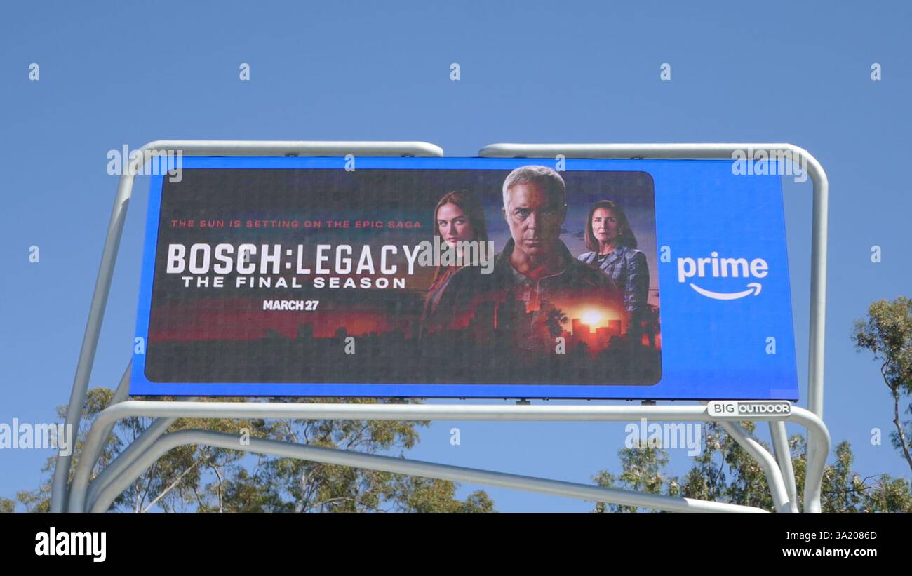 Los Angeles, California, USA 10th March 2025 Bosch Legacy The Final ...