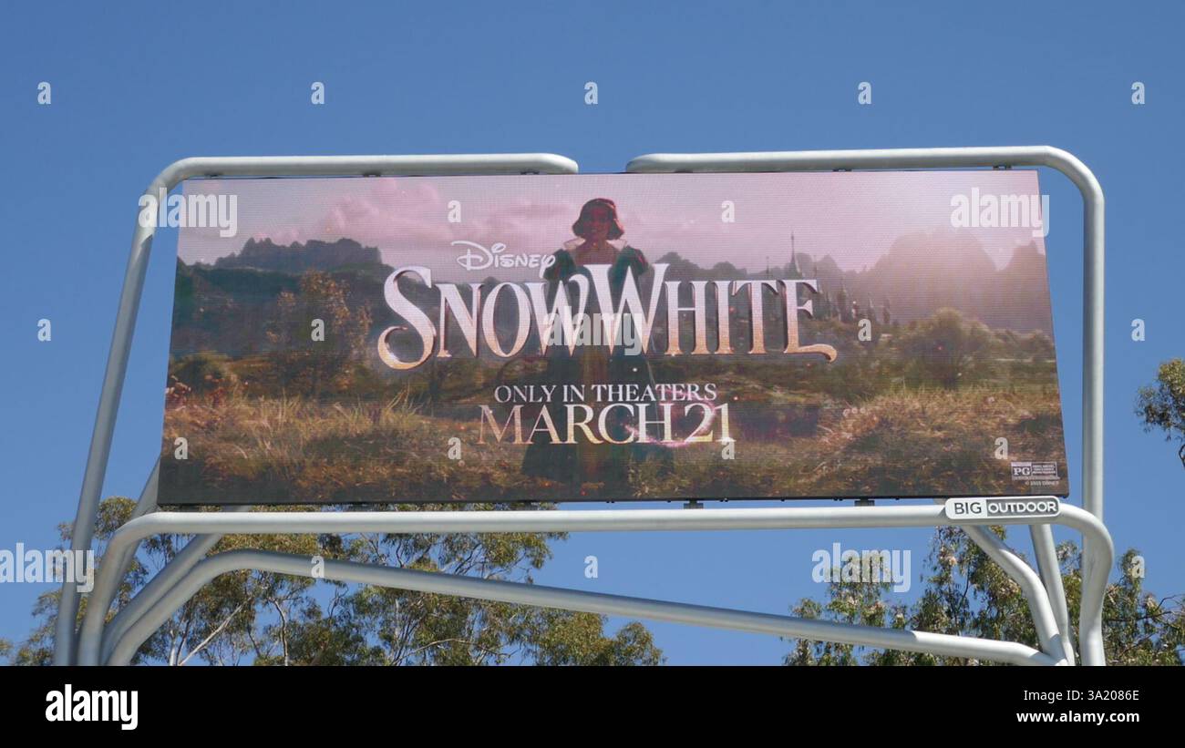Los Angeles, California, USA 10th March 2025 Disney Snow White ...