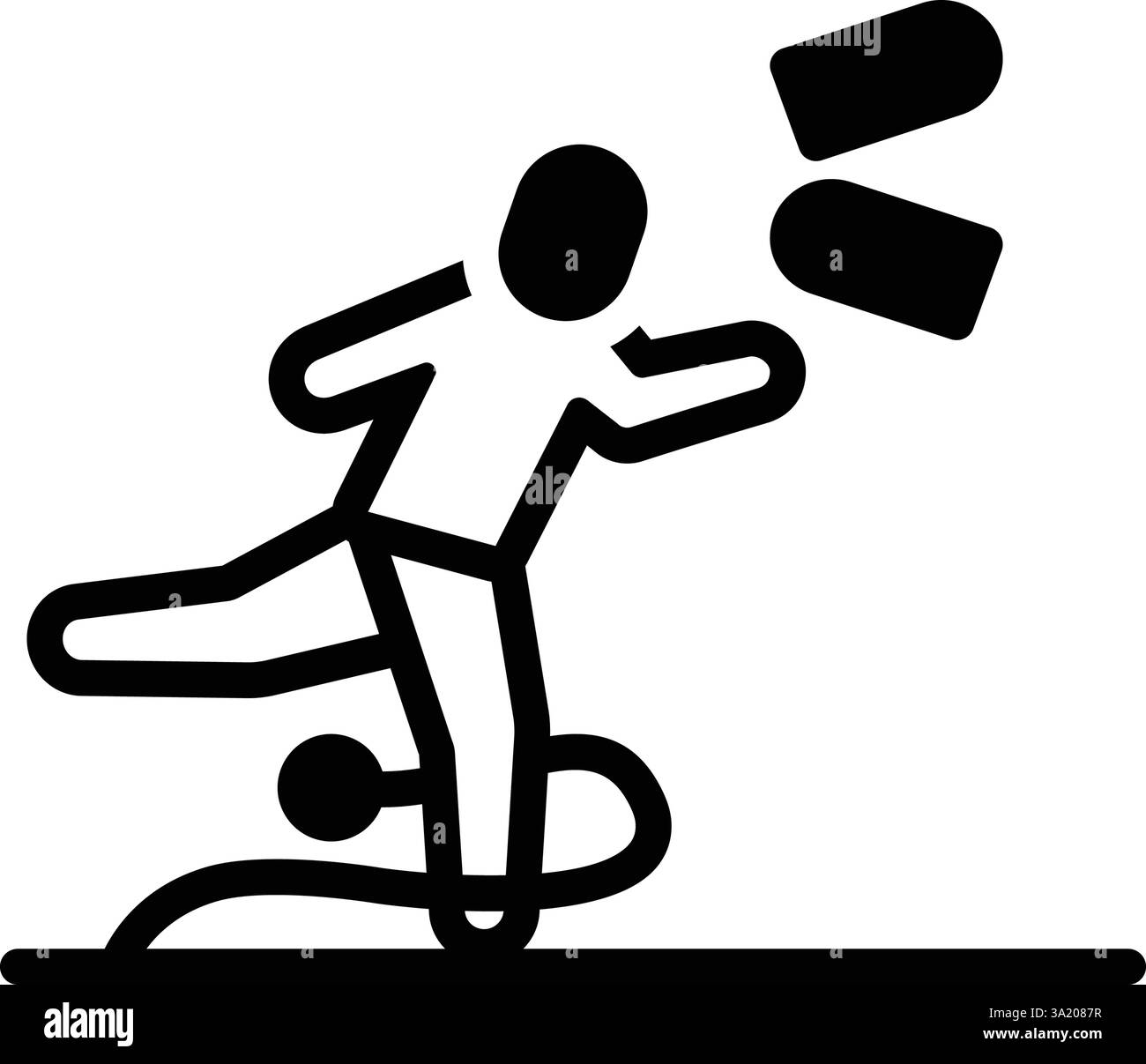 Icon for stumble, impingement Stock Vector Image & Art - Alamy
