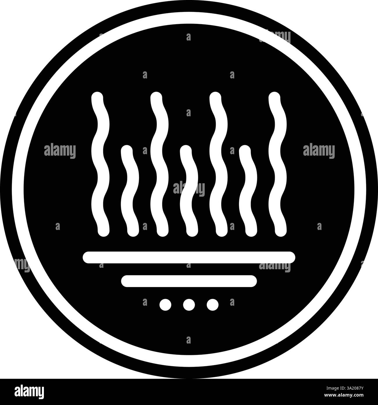 Icon for hot surface, hot Stock Vector Image & Art - Alamy