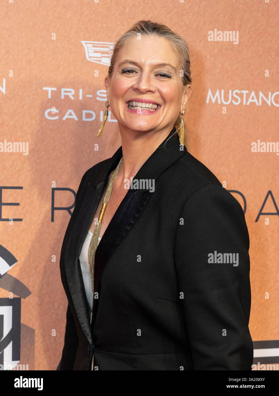 New York, NY, March 10, 2025: Amanda Freitag attends Roundabout Theatre ...