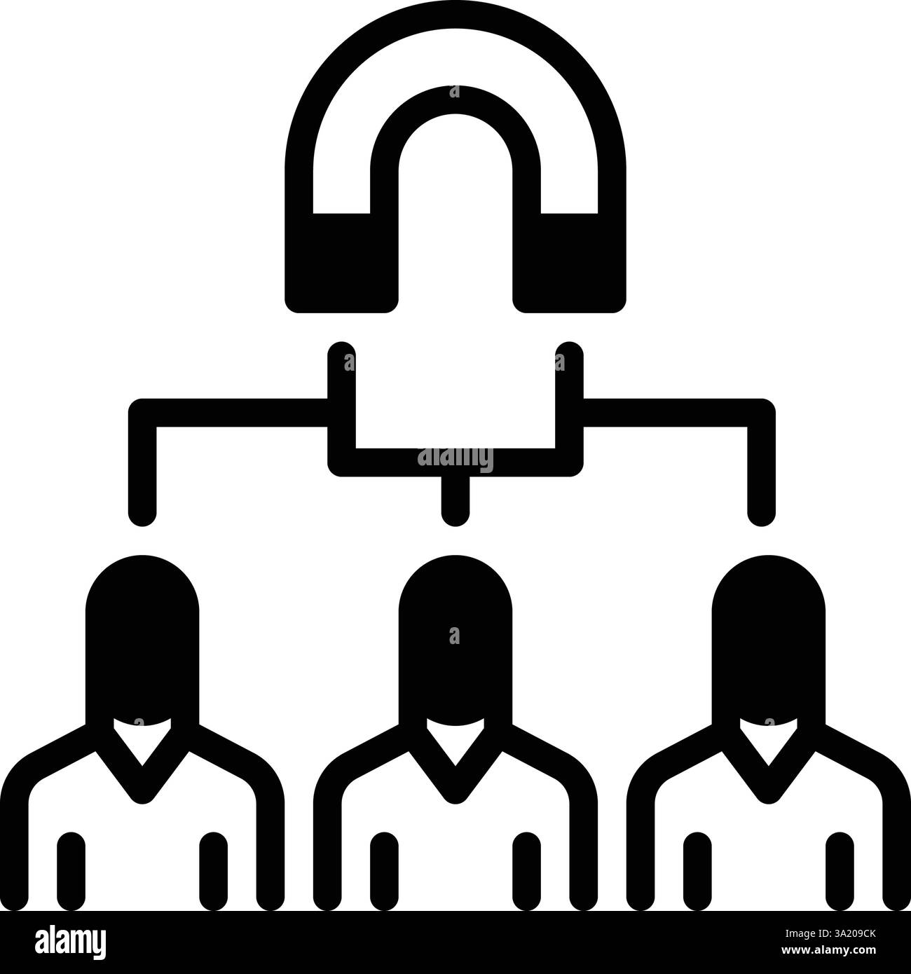 Employee engagement icon Stock Vector Images - Alamy