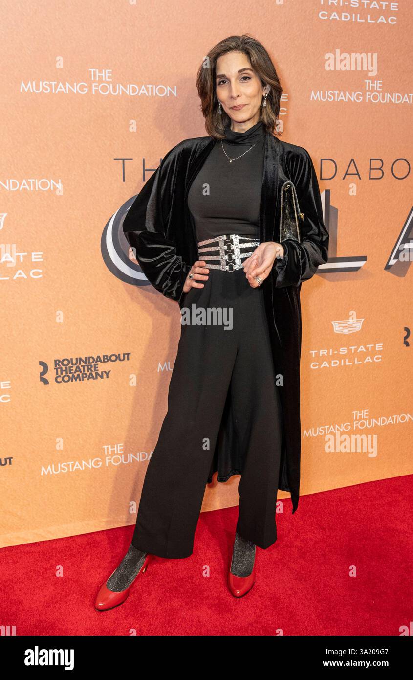 New York, NY, March 10, 2025: Pooya Mohseni attends Roundabout Theatre ...