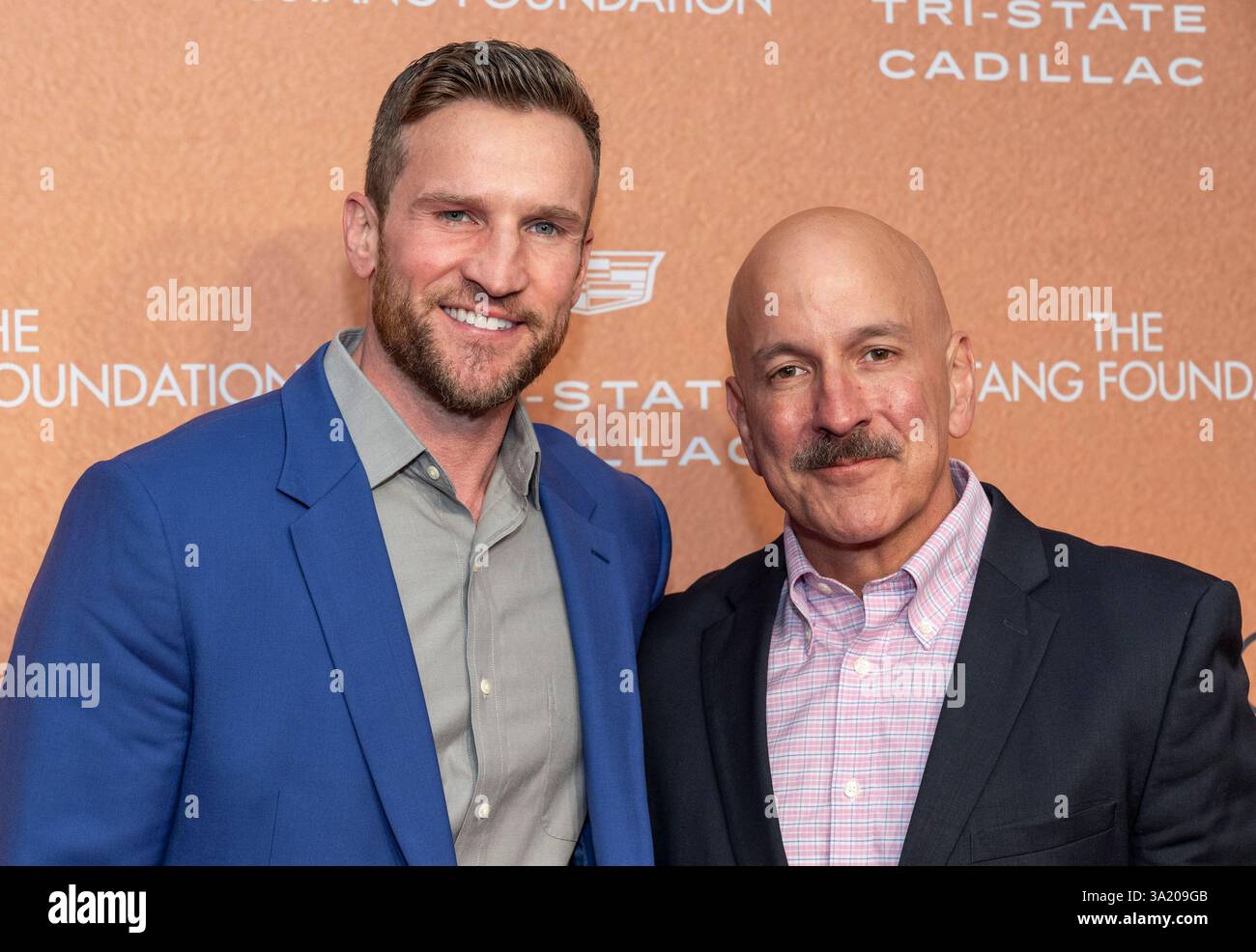 New York, NY, March 10, 2025: Claybourne Elder (L) attends Roundabout ...
