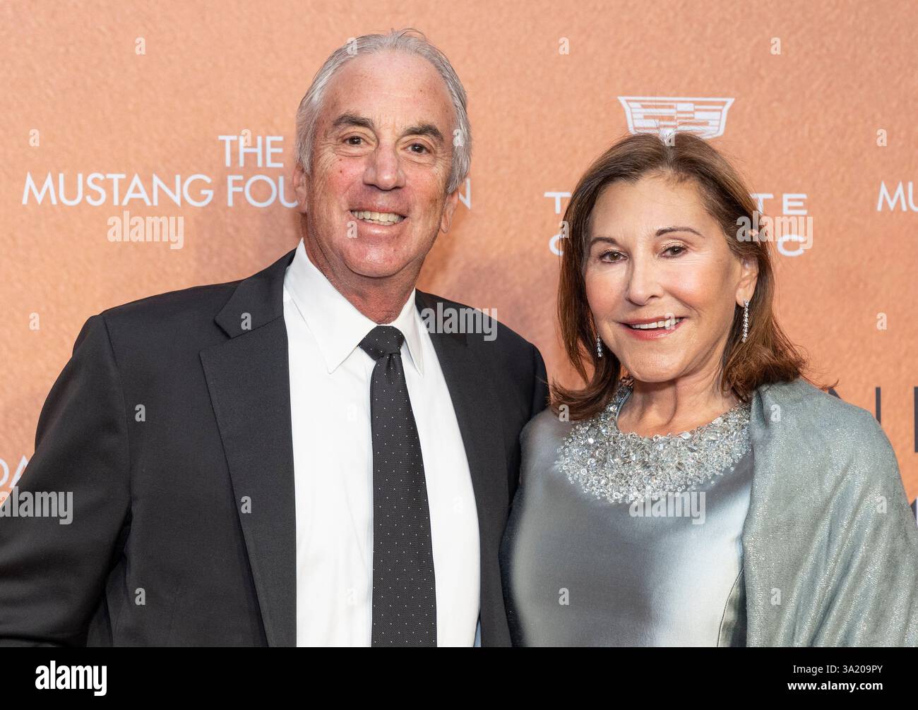 New York, USA. 10th Mar, 2025. Jeff Barker, Wendy Barker attend ...