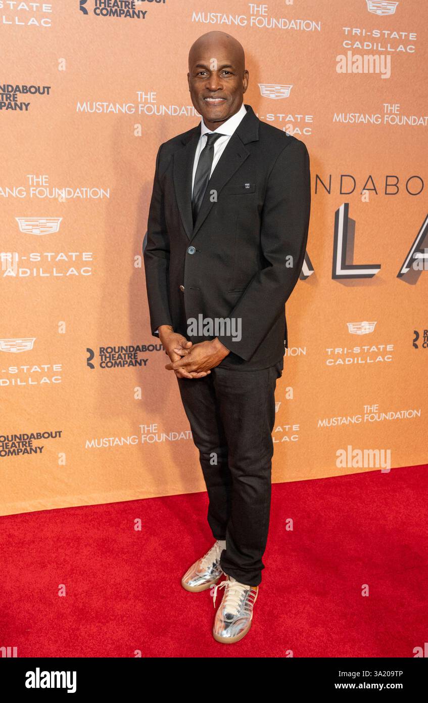 New York, USA. 10th Mar, 2025. Kenny Leon attends Roundabout Theatre ...