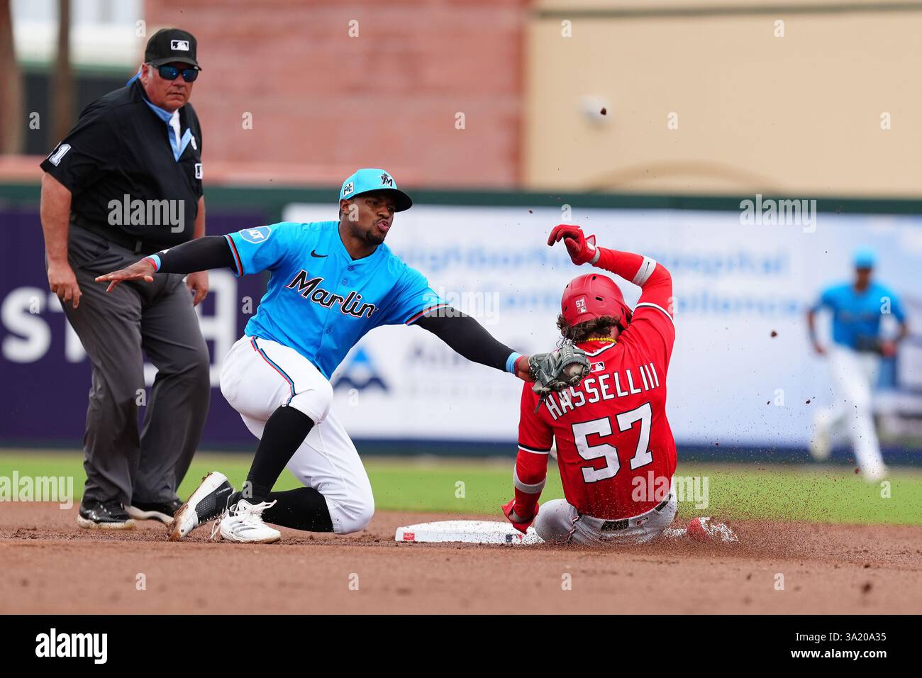 JUPITER, FL - MARCH 10: Washington Nationals center fielder Robert ...