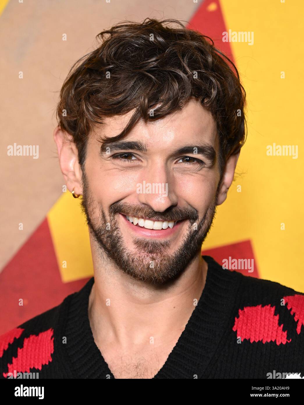 Evan Hengst arriving to ‘Novocaine’ Los Angeles Premiere at Paramount ...