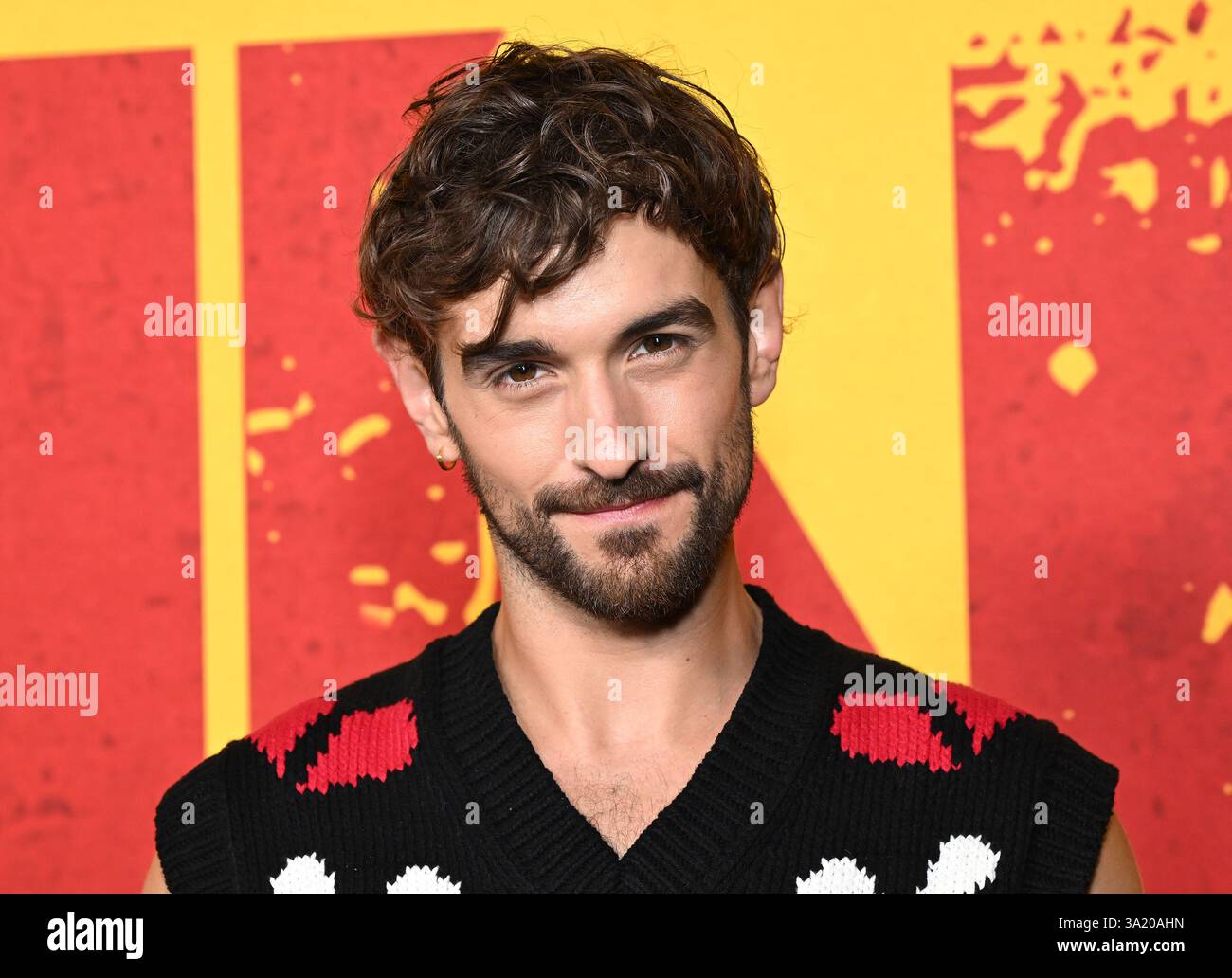 Evan Hengst arriving to ‘Novocaine’ Los Angeles Premiere at Paramount ...