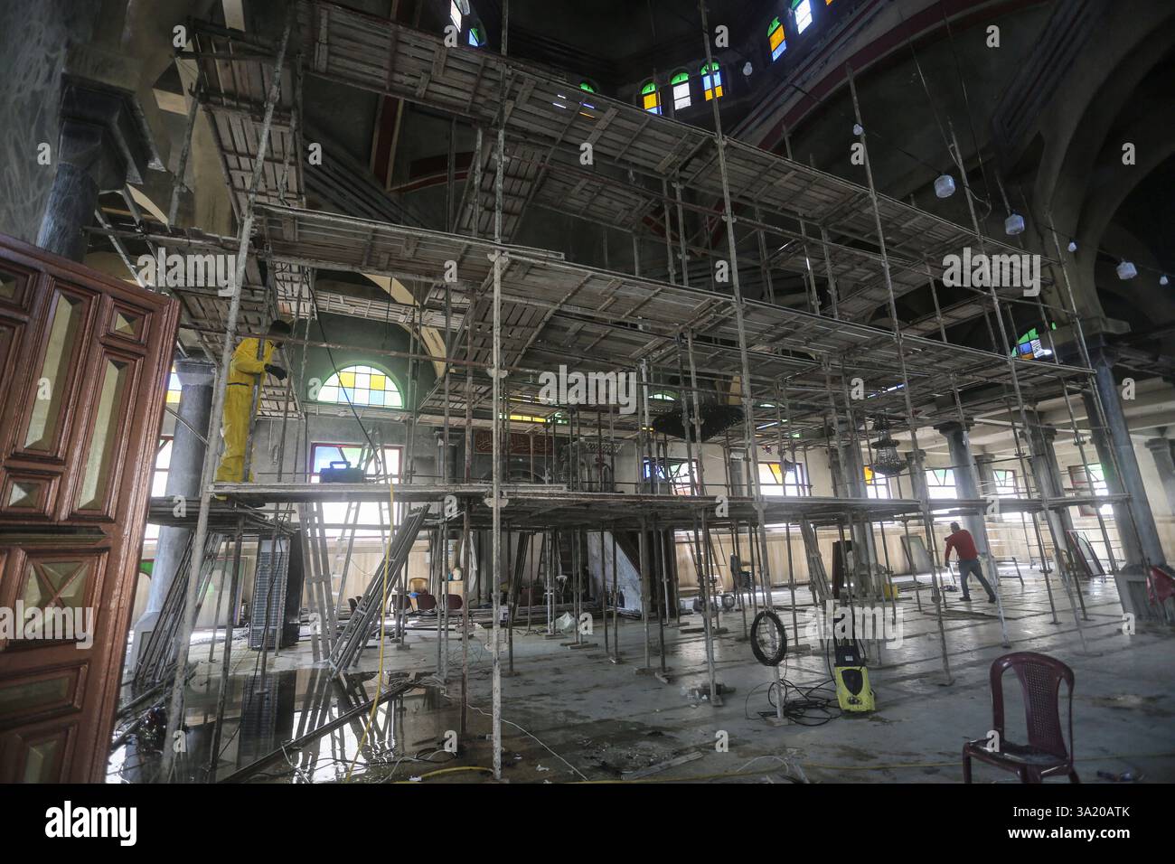 Palestinian security forces have restored the Al-Nasr Mosque in the Old ...