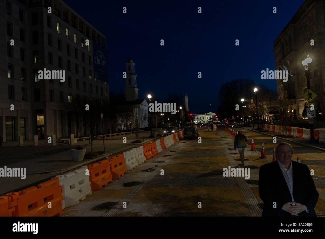 Local government crews began removing the "Black Lives Matter" street ...