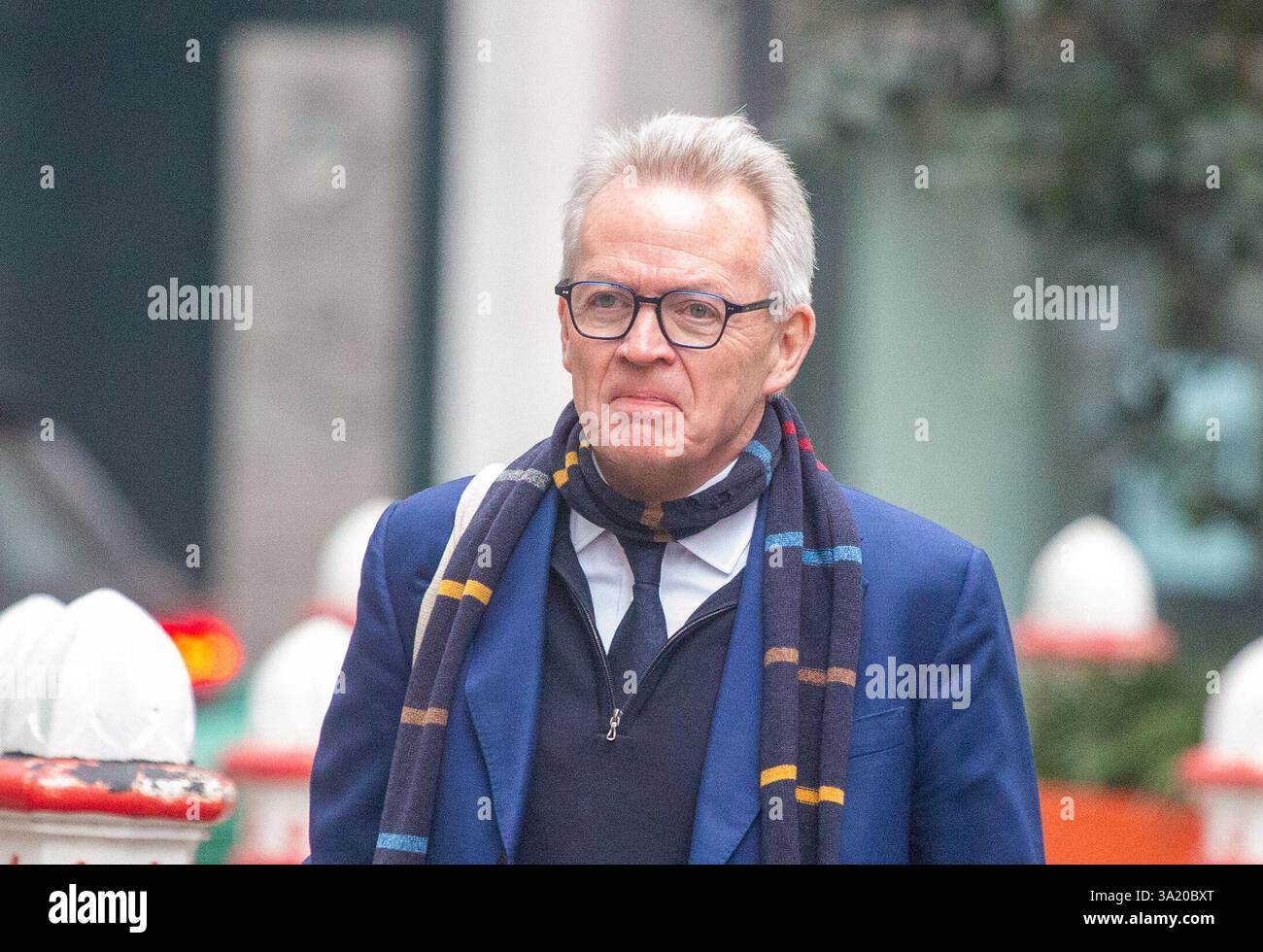 London, England, UK. 10th Mar, 2025. NIGEL HIGGINS, Group Chairman of Barclays, arrives at Rolls ...