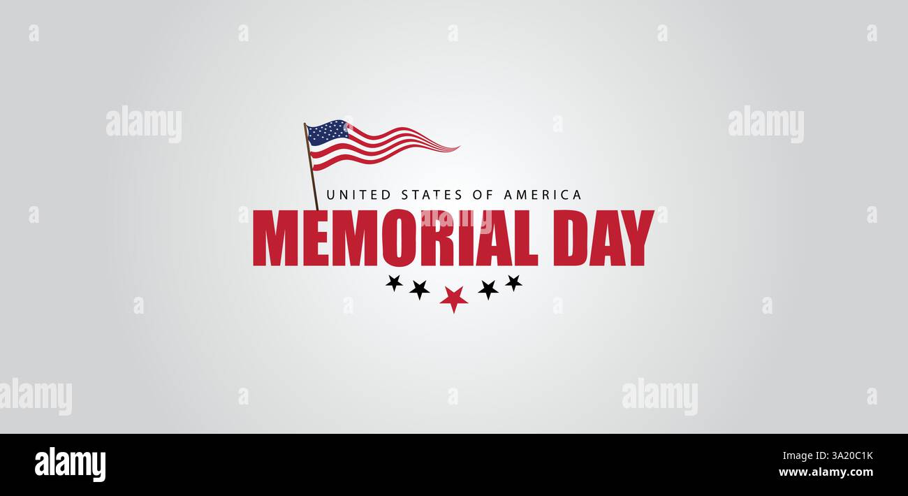 Commemorating Our Heroes The Importance of Memorial Day Stock Vector ...