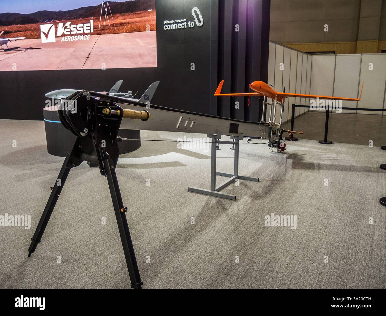 Busan, South Korea - 26. Feb.2025: Vessel Aerospace VLA-20 ...