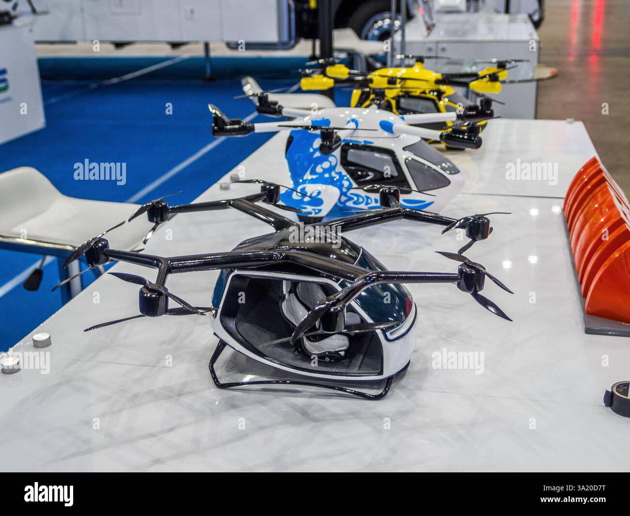 Busan, South Korea - 26. Feb.2025: Angelux eVTOL in DSK (Drone Show ...