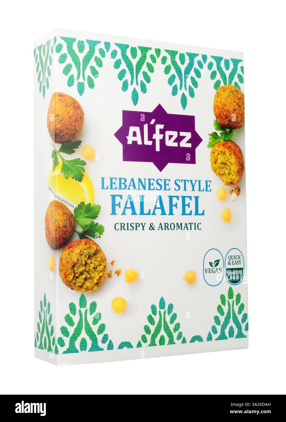 Alfez Lebanese style falafel mix with ground chickpeas, herbs and spice ...
