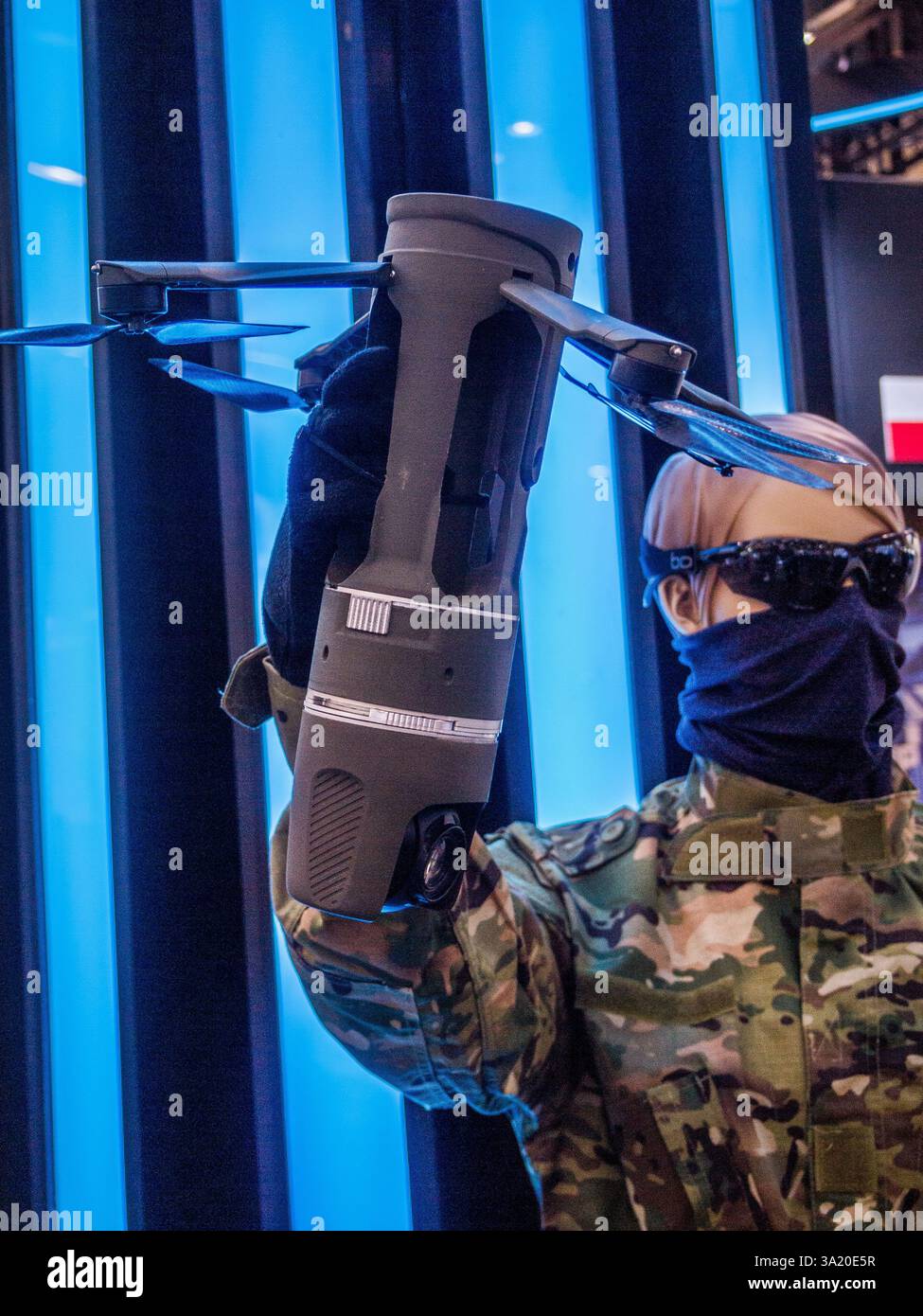 Busan, South Korea - 26. Feb.2025: Poland WB Electronics X-Fronter ...