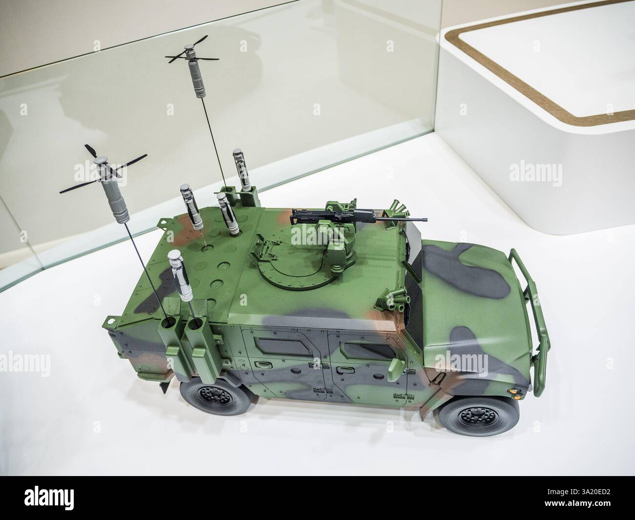 Busan, South Korea - 26. Feb.2025: Poongsan MCD(Multi-purpose combat ...