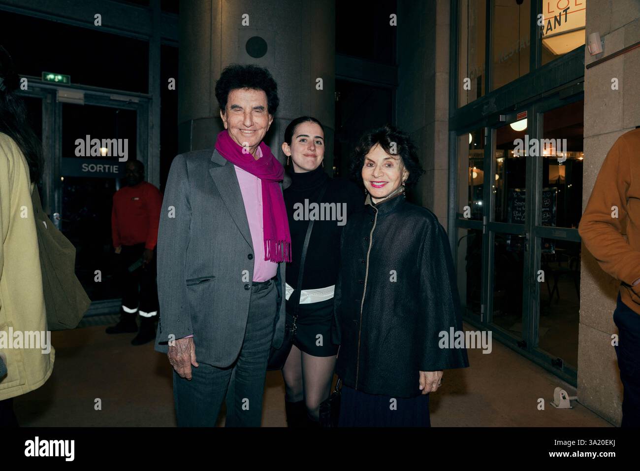 Paris, France. 10th Mar, 2025. Jack Lang and his wife Monique Buczynski ...