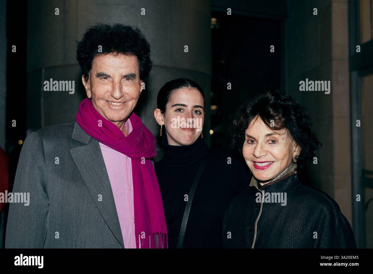 Paris, France. 10th Mar, 2025. Jack Lang and his wife Monique Buczynski ...