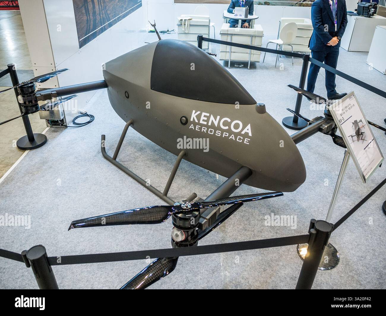 Busan, South Korea - 26. Feb.2025: KENCOA Aerospace KV-3 in DSK (Drone ...