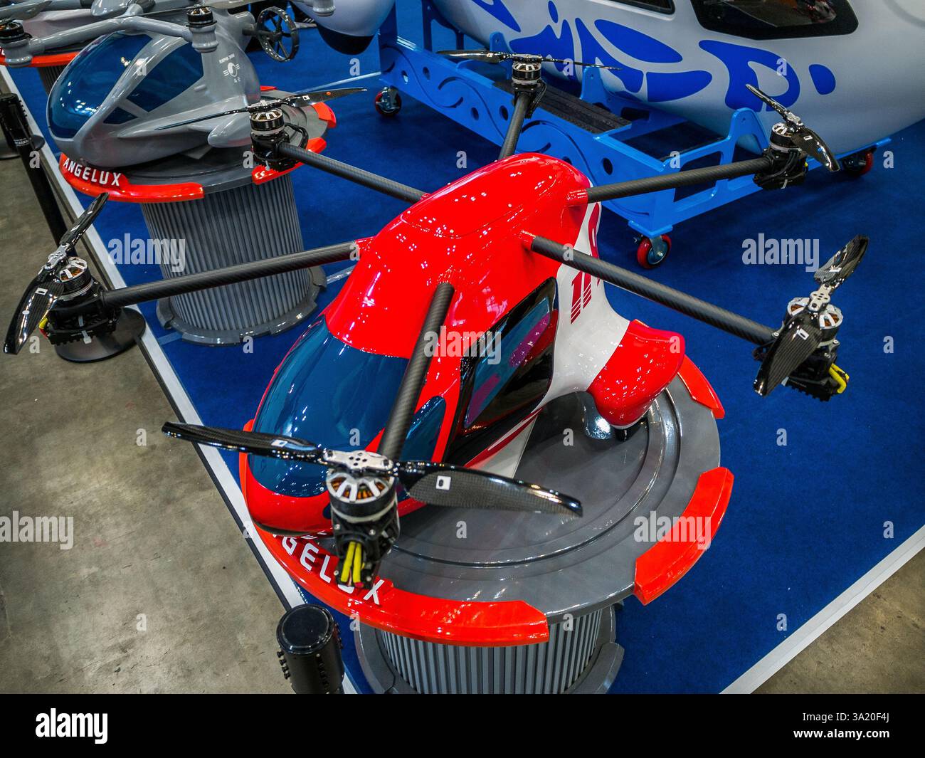 Busan, South Korea - 26. Feb.2025: Angelux eVTOL in DSK (Drone Show ...