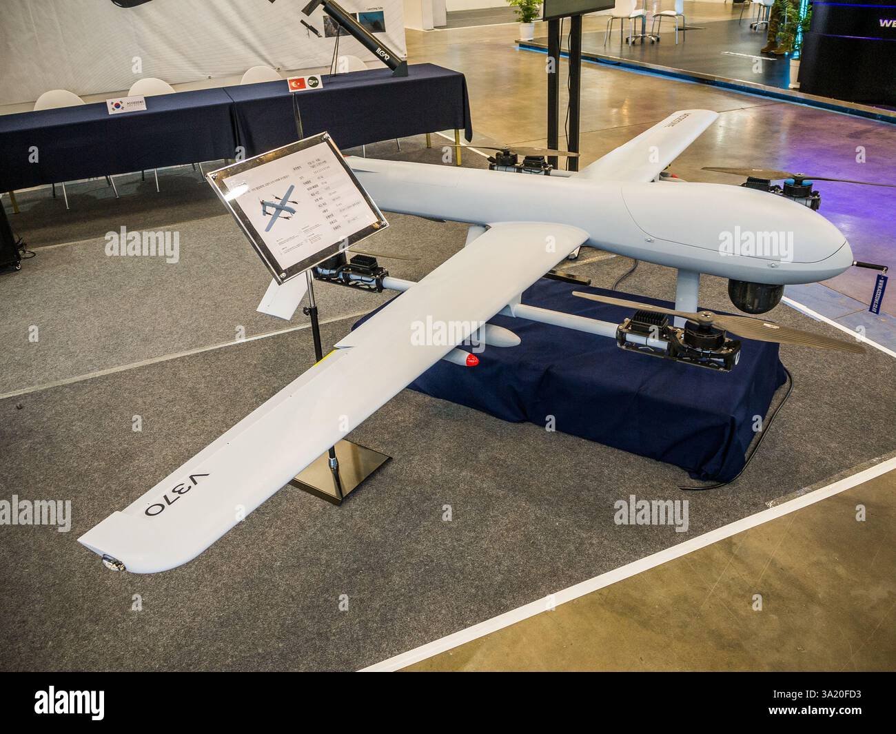 Busan, South Korea - 26. Feb.2025: Access We UAV System NEPTUNE V370 at ...