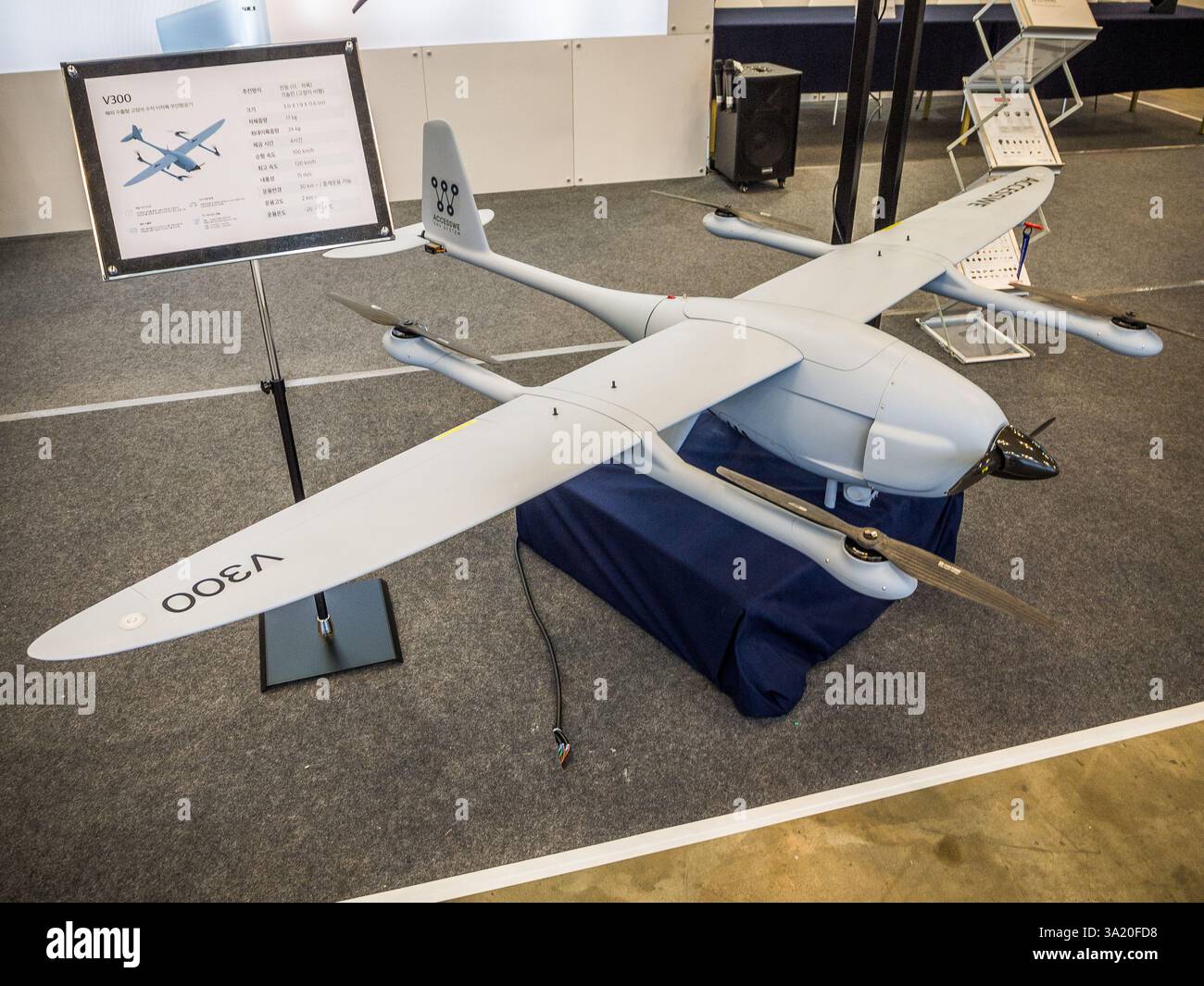Busan, South Korea - 26. Feb.2025: Access We UAV System NEPTUNE V300 at ...