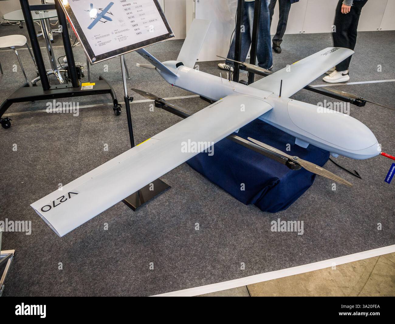 Busan, South Korea - 26. Feb.2025: Access We UAV System NEPTUNE V270 at ...