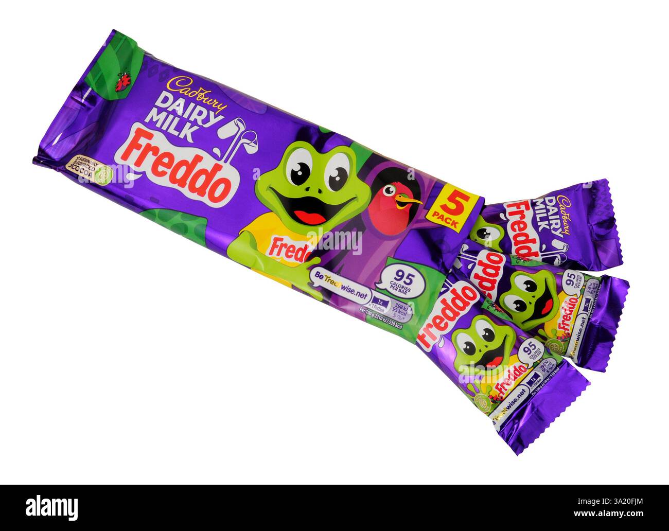 Cadbury dairy milk chocolate Freddo bars in a 90g multi pack containing ...