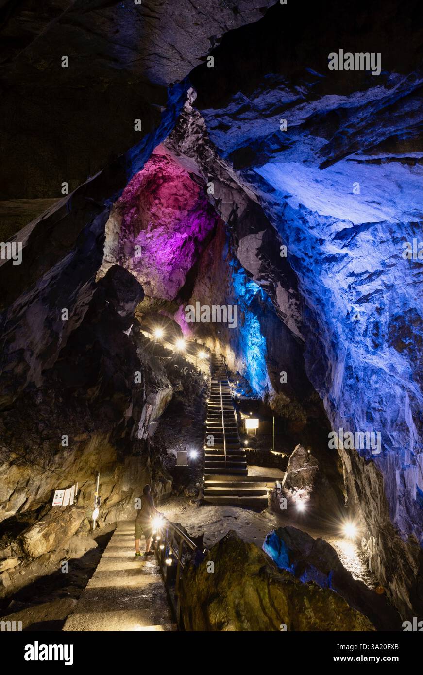 Visitors snap photos of the Shide no Yama (Death Mountain) section of ...