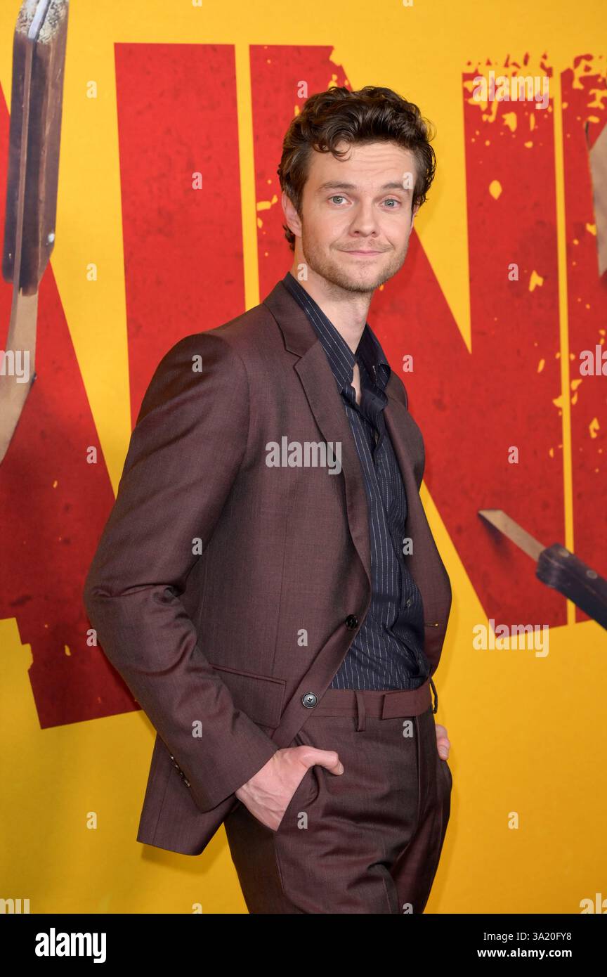Los Angeles, USA. 10th Mar, 2025. Los Angeles, CA. 02MAR2025: Jack ...
