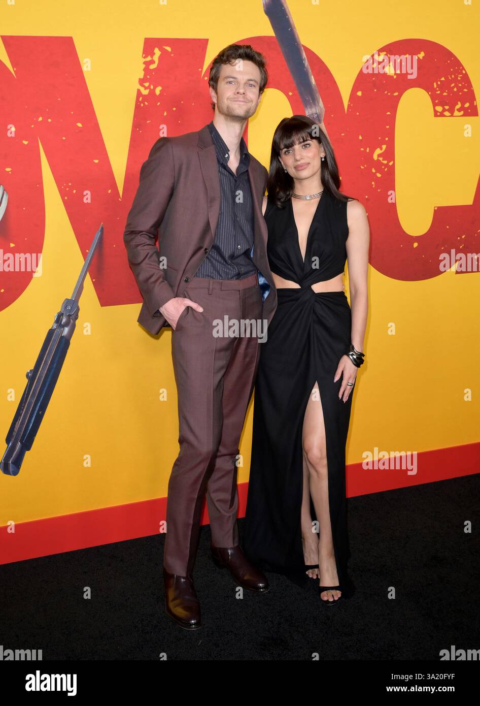Los Angeles, USA. 10th Mar, 2025. Los Angeles, CA. 02MAR2025: Jack ...