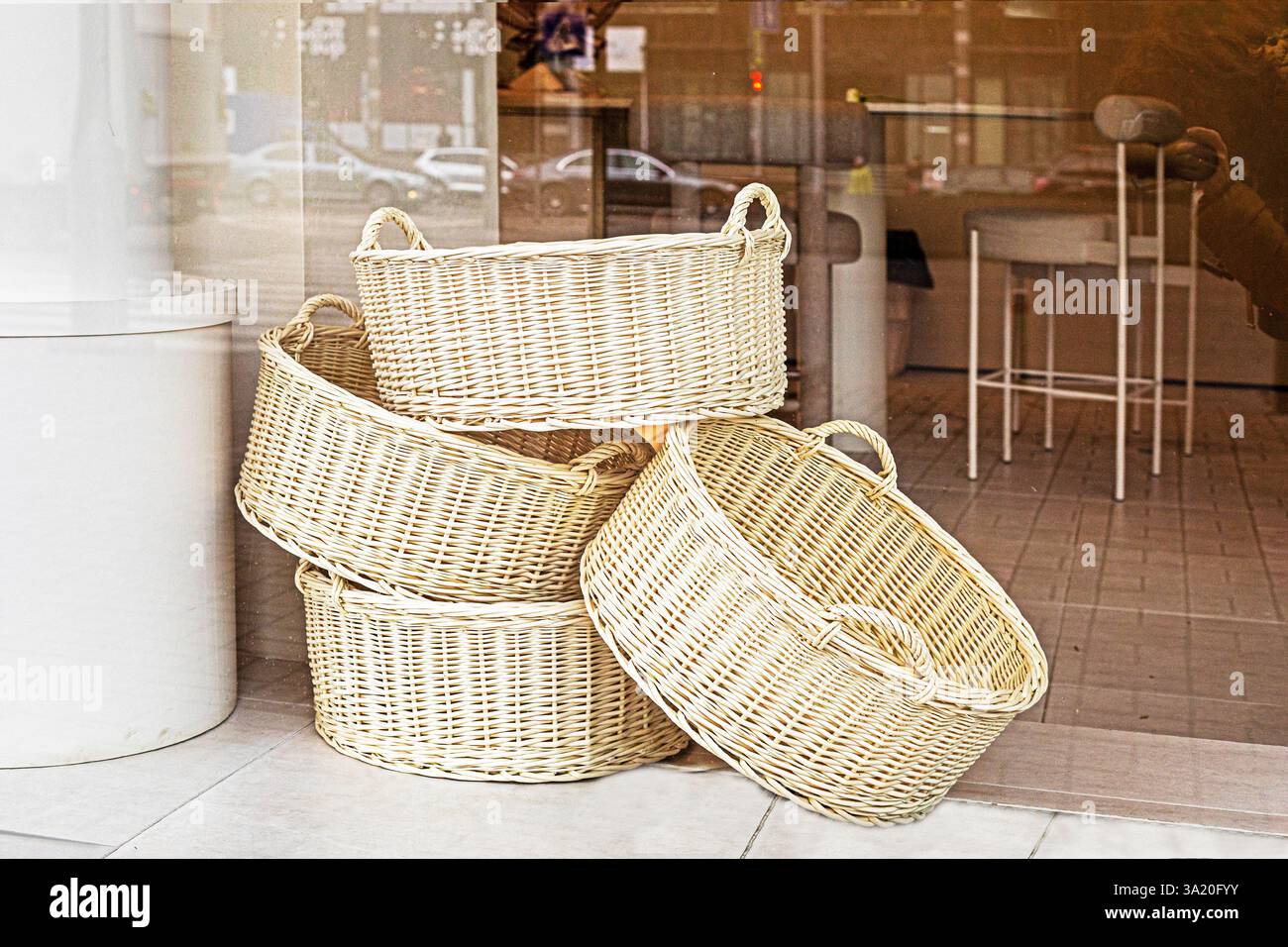 Nature inspired storage baskets hi-res stock photography and images - Alamy