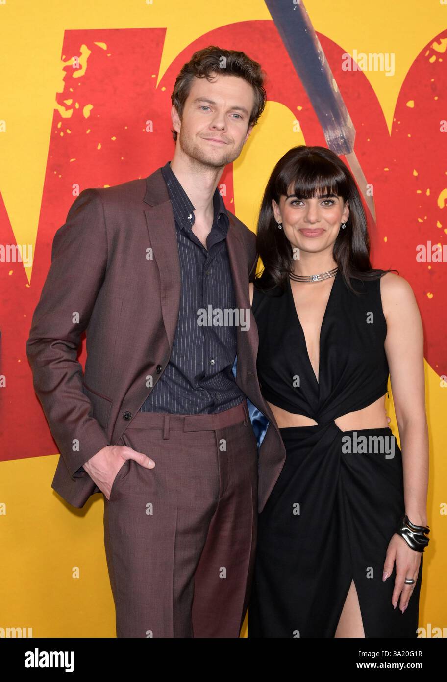 Los Angeles, USA. 10th Mar, 2025. Los Angeles, CA. 02MAR2025: Jack ...