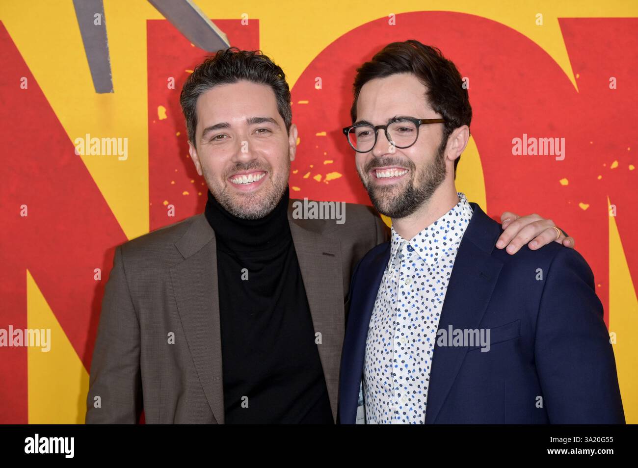 Los Angeles, CA. 02MAR2025: Dan Berk & Robert Olsen at the premiere for ...