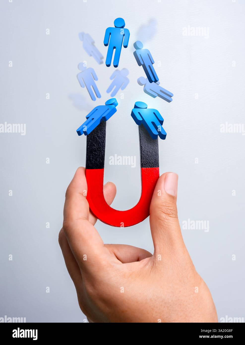 Business digital marketing, target audience, attract leads and ...