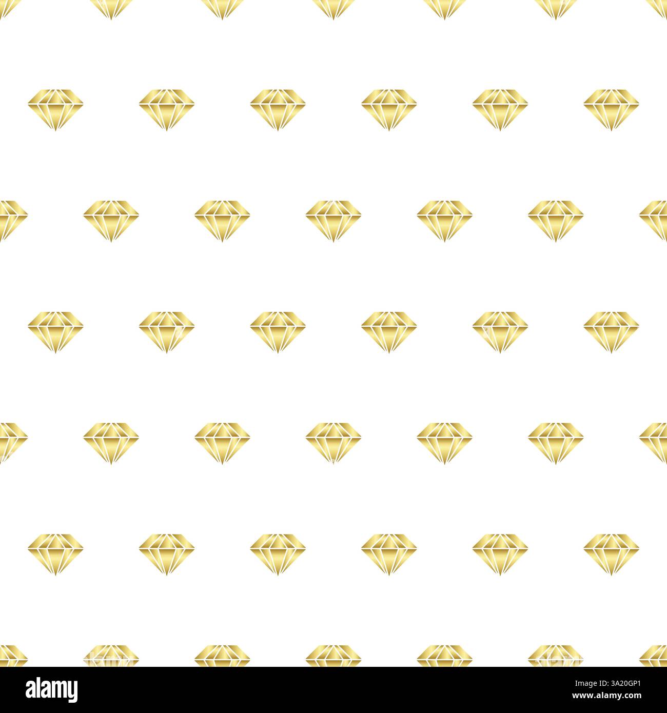 Vector crystal diamond seamless hi-res stock photography and images - Alamy