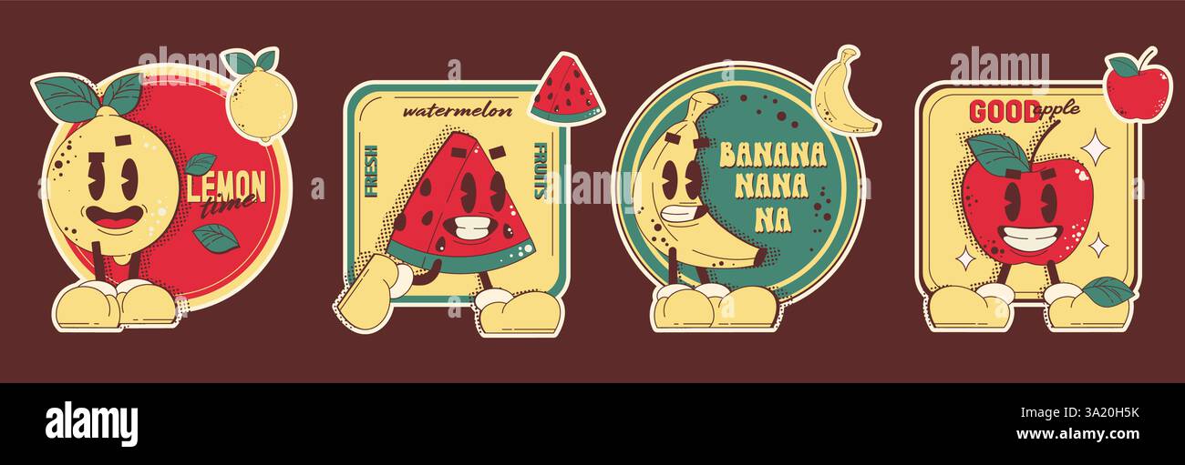 1950s food graphic hi-res stock photography and images - Alamy