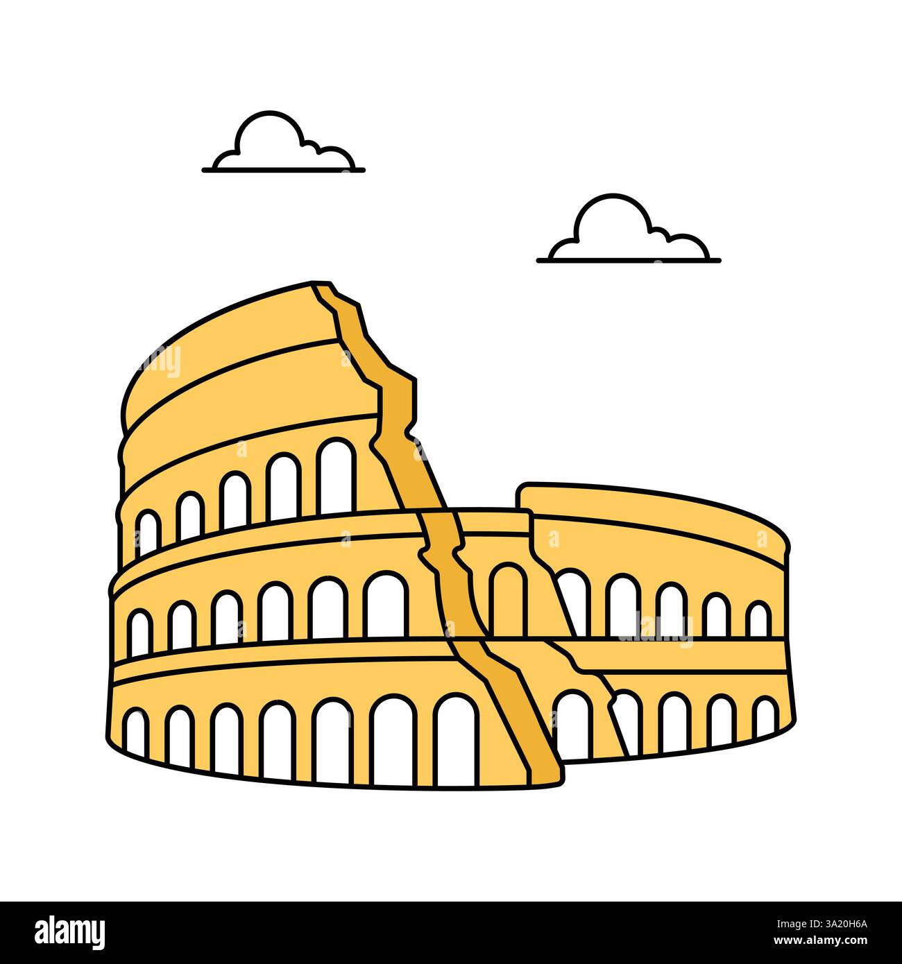 Mosque rome Stock Vector Images - Alamy