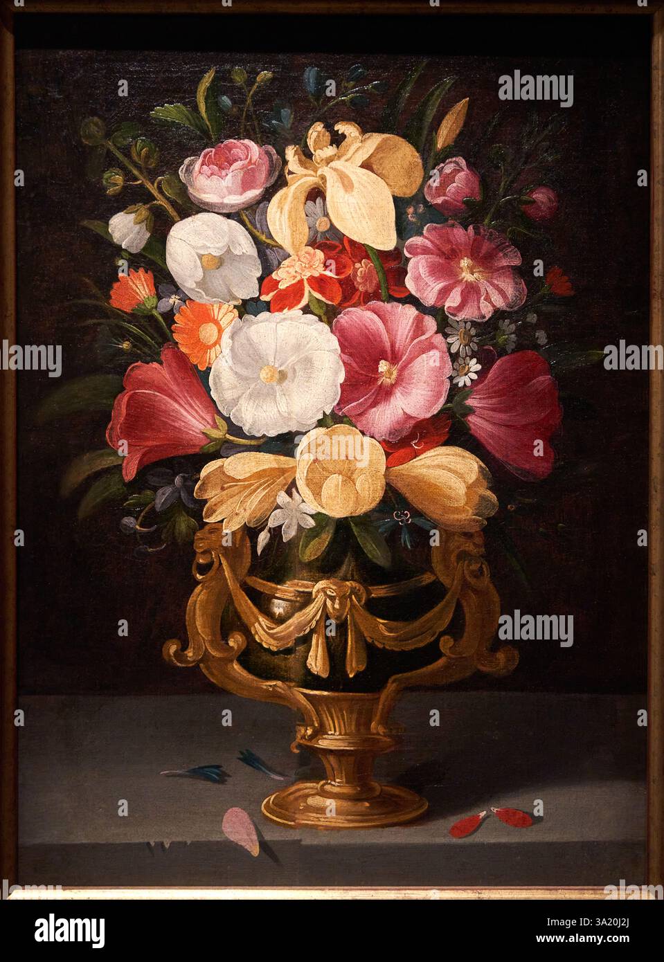 Vase, Florero, TALLER DE JUAN VAN DER HAMEN Y LEÓN, Museo de Bellas ...