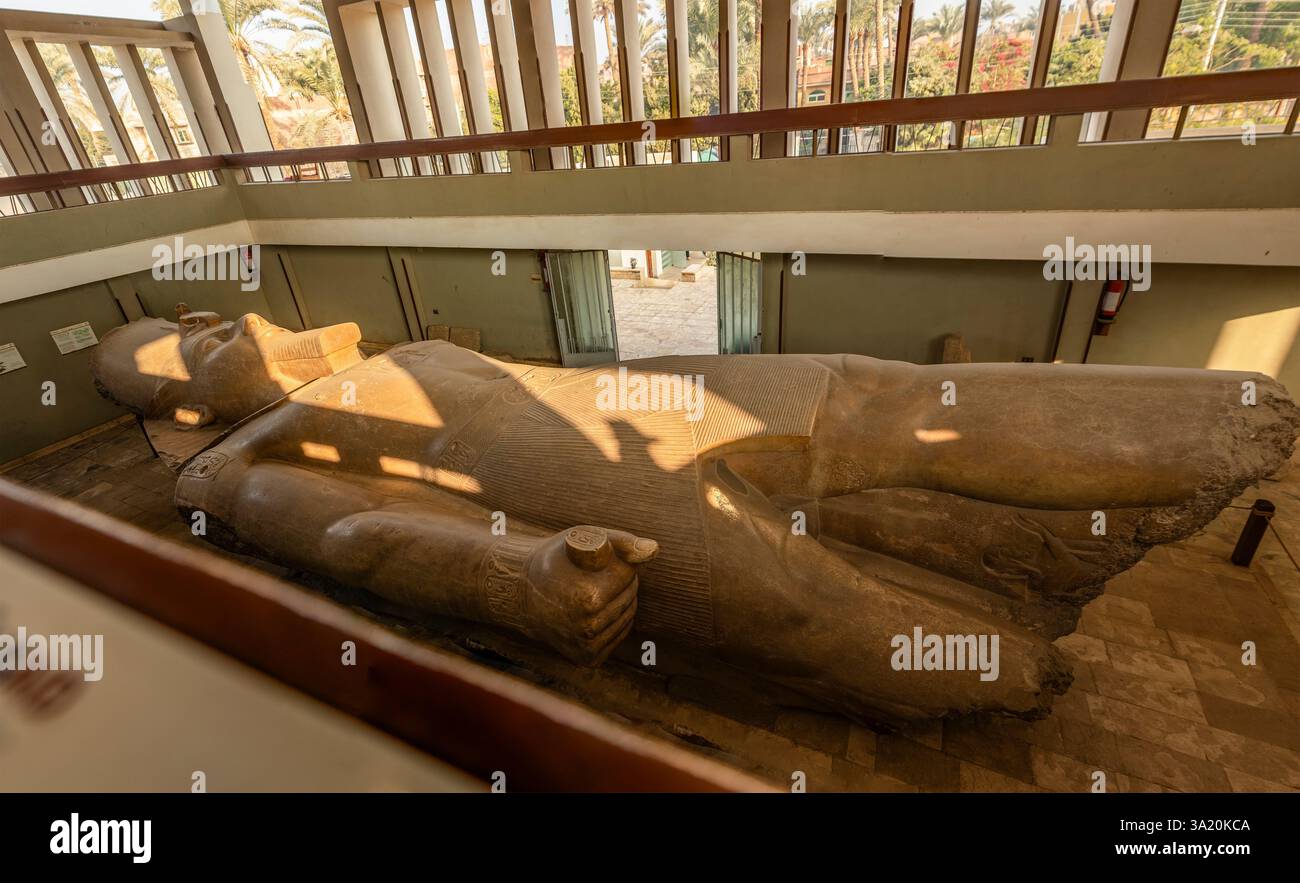 Memphis, Egypt; January 20, 2024: Explore the breathtaking Ramses II ...