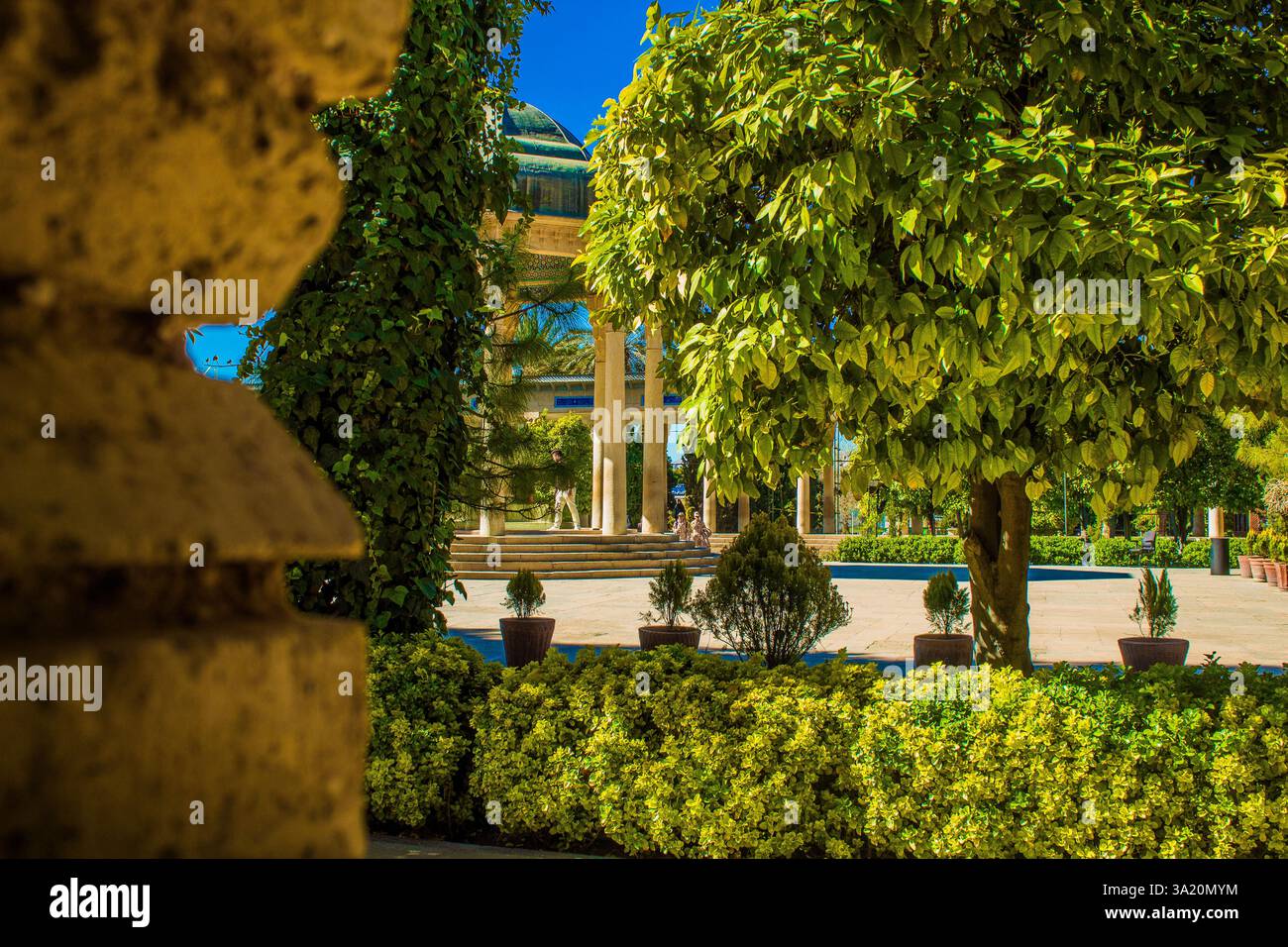 The Tomb of Hafez are two memorial structures erected in the northern ...