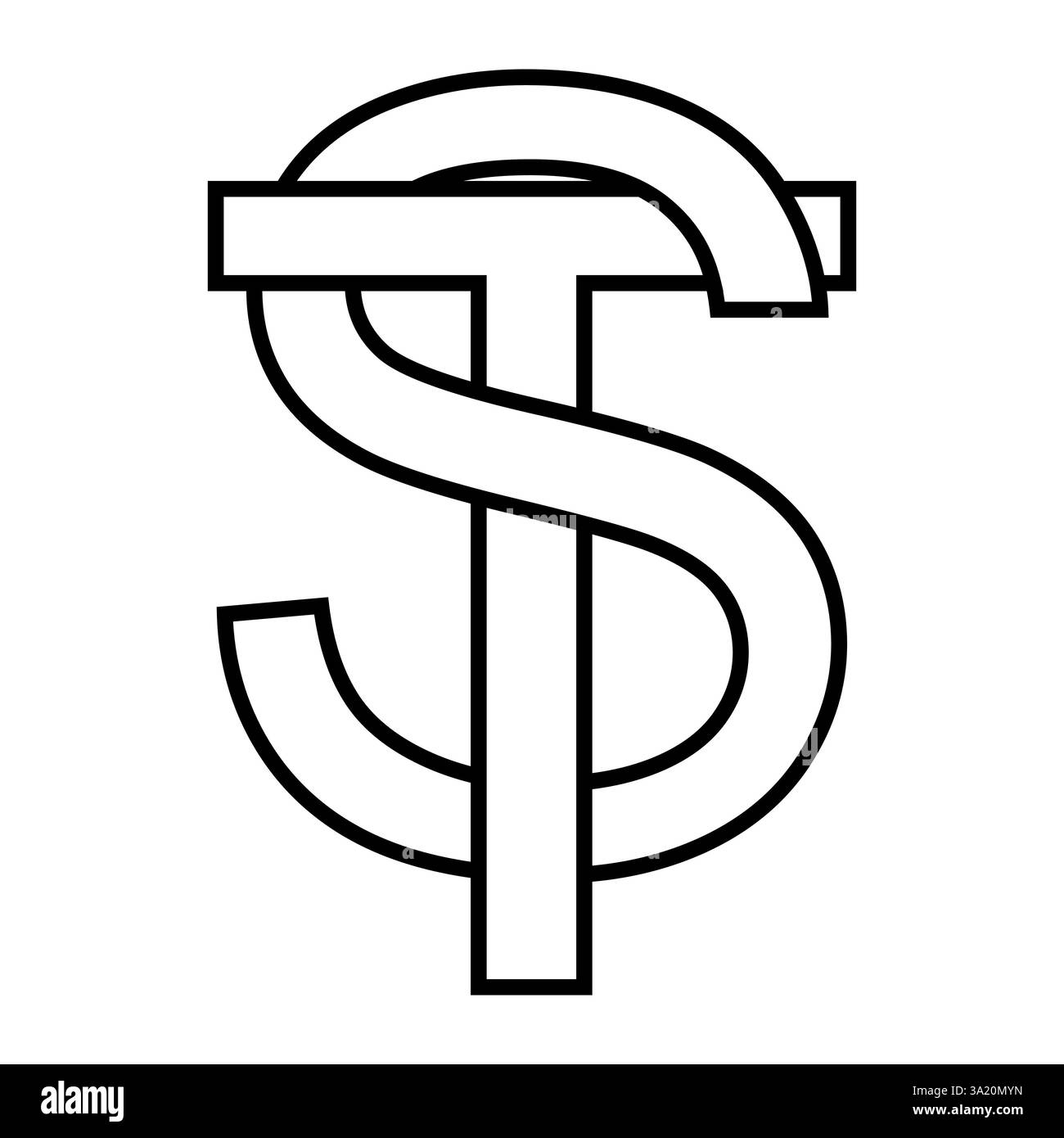 Letters st Cut Out Stock Images & Pictures - Alamy