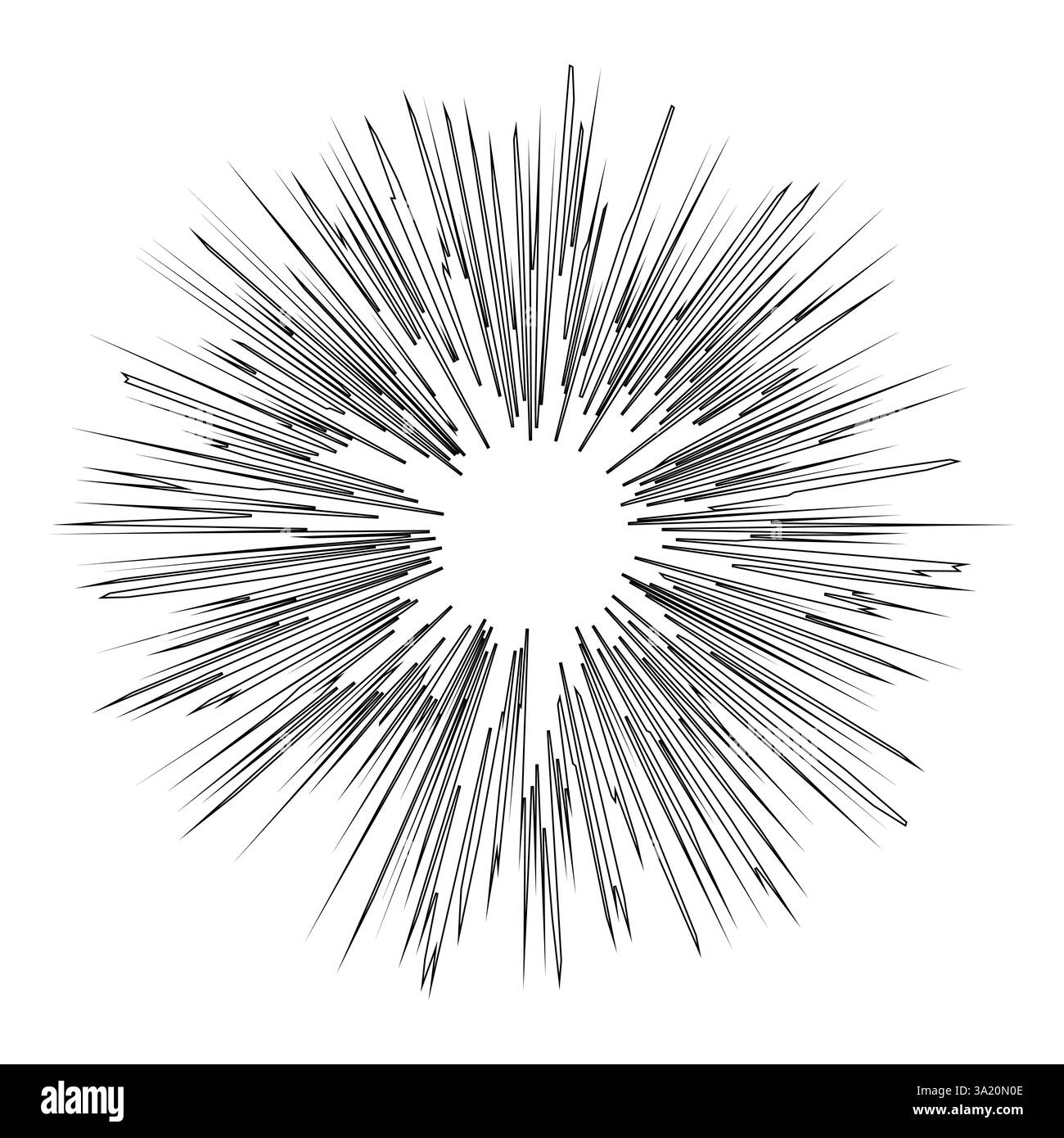Radiant Burst of Dynamic Energy starburst with radiating lines Stock Vector Image & Art - Alamy