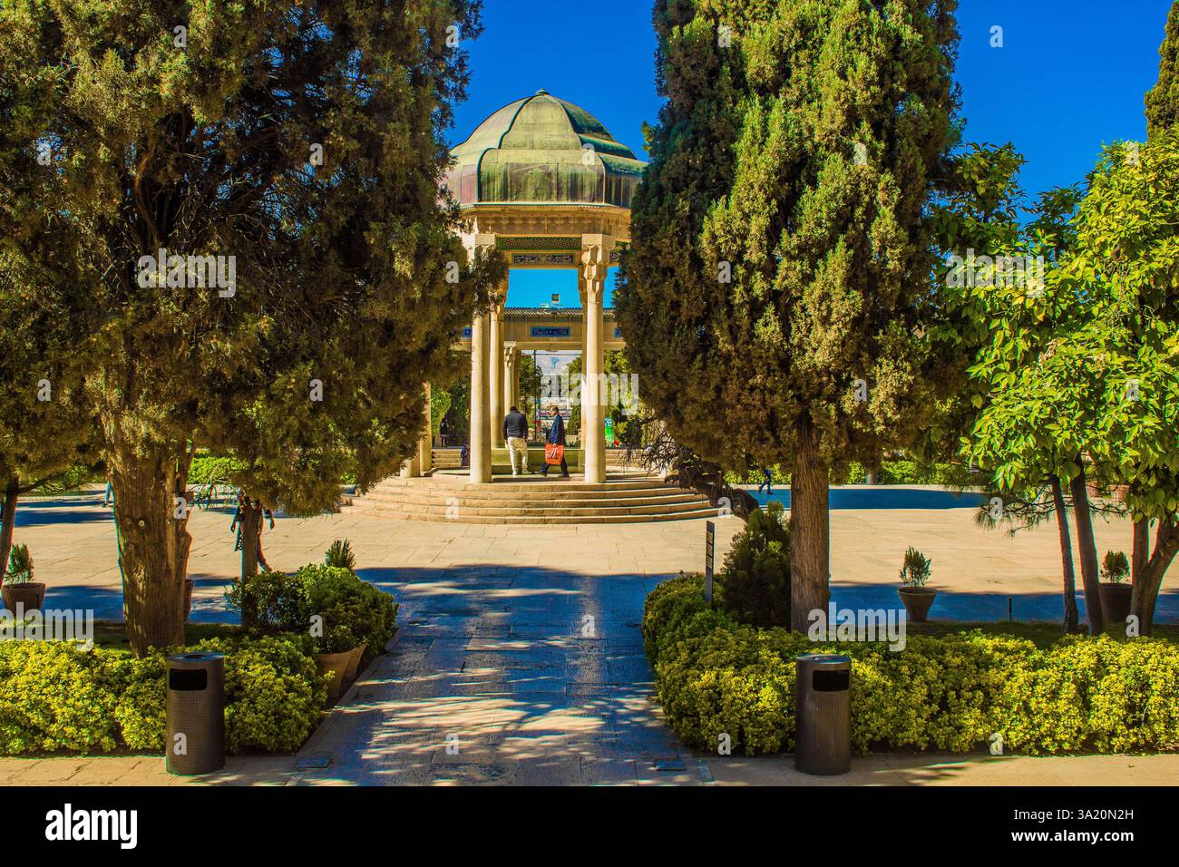 The Tomb of Hafez are two memorial structures erected in the northern ...